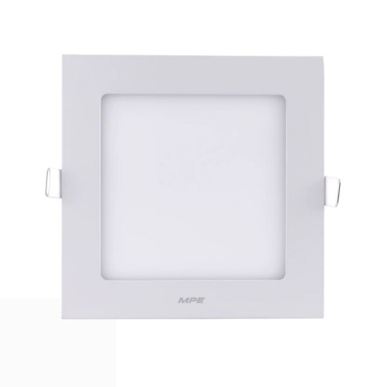 MPE 9W âm trần nhôm mặt vuông SPL-9T ánh sáng trắng - Thiết bị điện giá sỉ